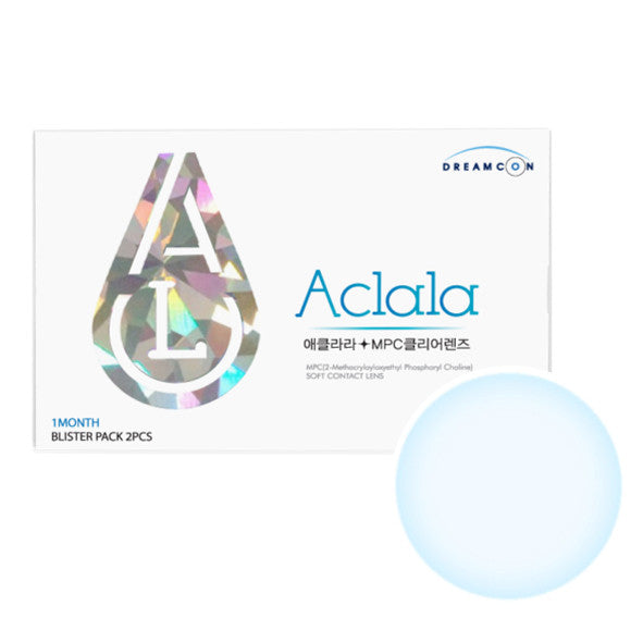 1Month Aclala Clear Contact Lens (2Pcs) (Mpc Clear Lens) – klenspop