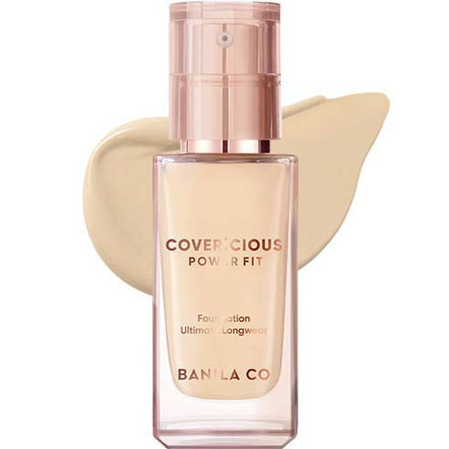 Banila Co Covericious Power Fit Foundation 30ml - Long-Lasting, Full ...