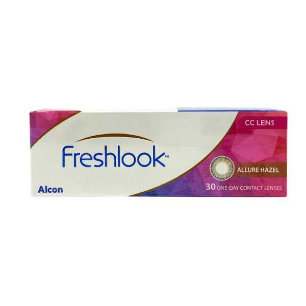 Freshlook 1Day CC Lens Allure Hazel (30pcs) Colored Prescription Conta ...