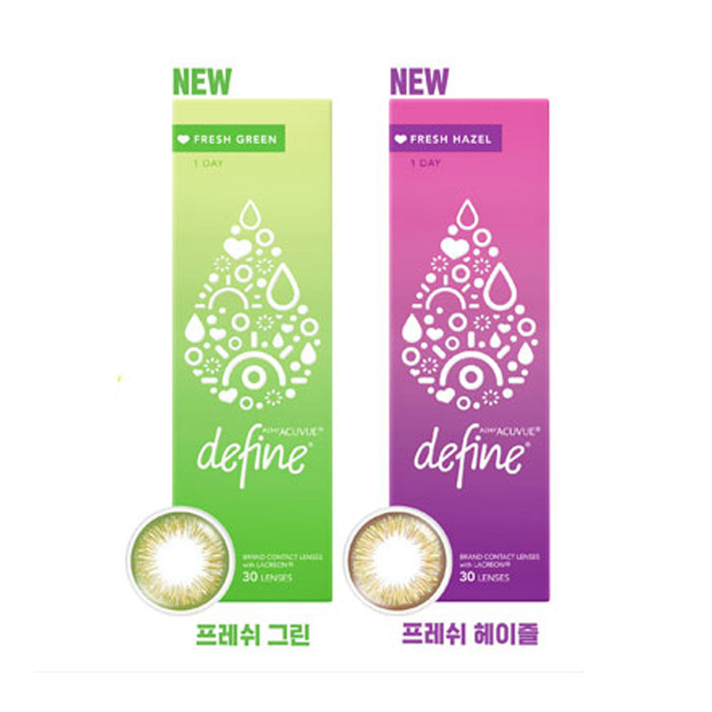 Acuvue 1Day New Define (30pcs) / Fresh Blue / Fresh Grayzel – klenspop
